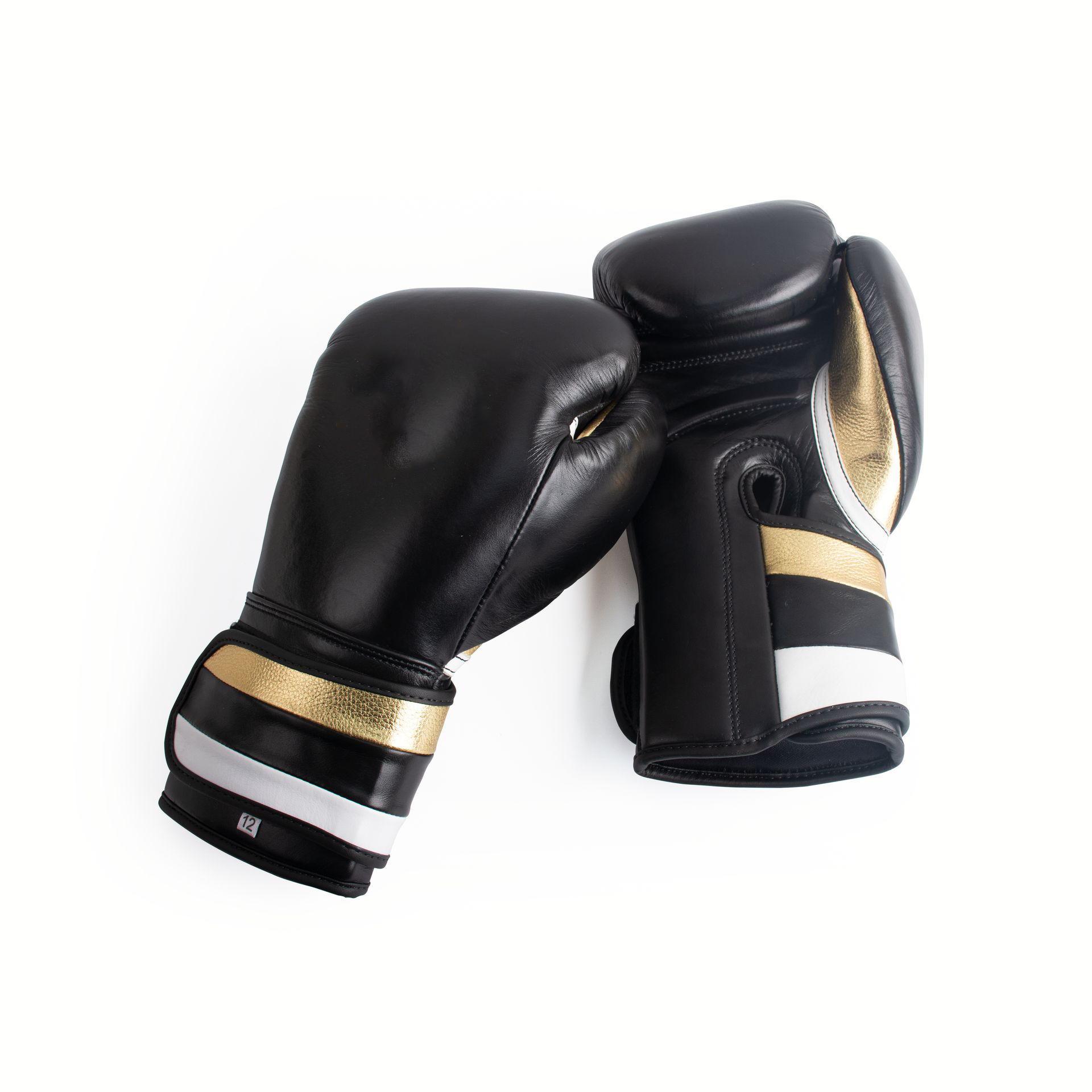 Boxing Sparring Gloves - Black/Gold - Wholesale Boxing Gear